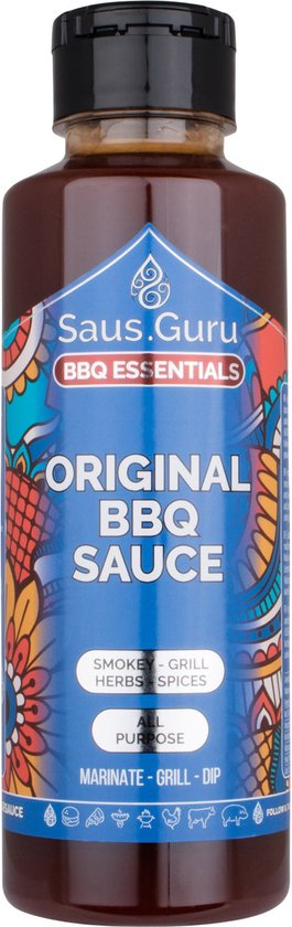 Saus.Guru BBQ Saus Original BBQ - Saus | bol