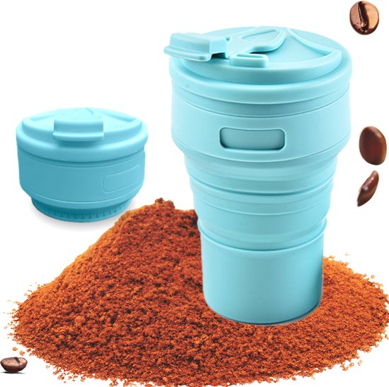 Shobb - Opvouwbare beker - Inklapbare beker - Koffiebekers to go ...