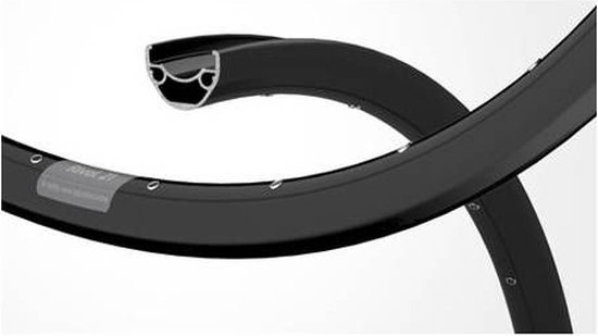 Velg Ryde Rival 21 disc 28/29 / 622 x 21C aluminium 36 gaats 14G ...