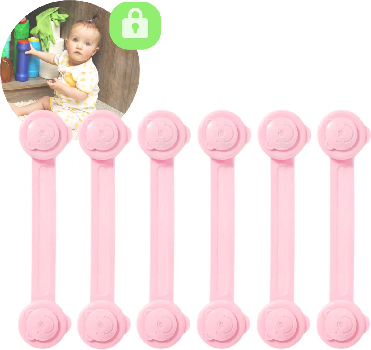 Moozie Kinderslot Kastjes - Kinderslot - Kastbeveiliging voor Kinderen ...