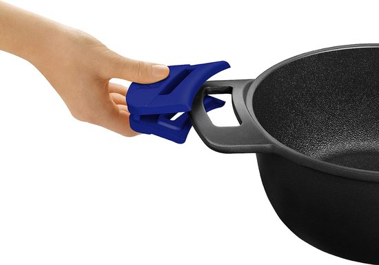 Braadpan, 24 cm, gegoten aluminium, met anti-aanbaklaag, high performance, hoge kras-... | bol