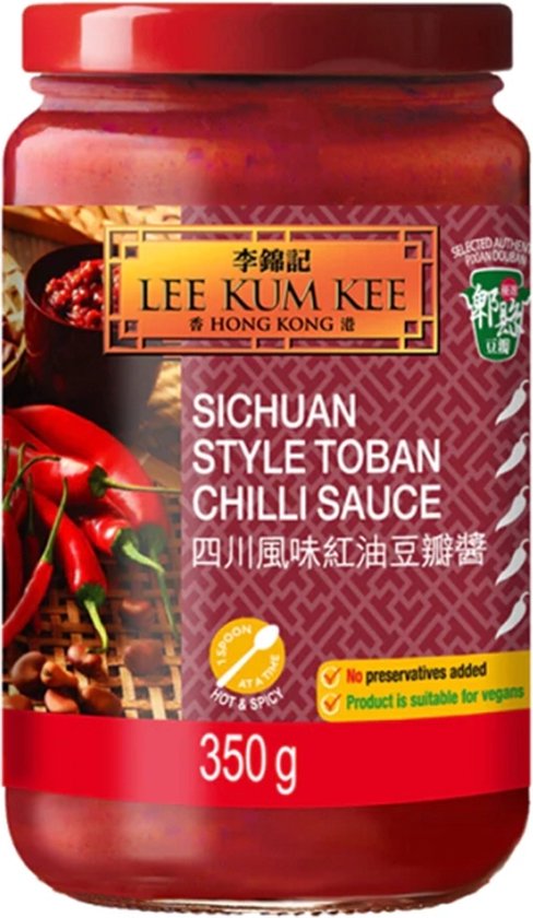 Lee Kum Kee Sichuan Style Toban Chilli Sauce (350g) | bol