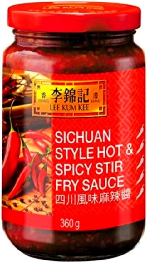 Lee Kum Kee Sichuan Style Hot & Spicy Stir Fry Sauce 360g | bol