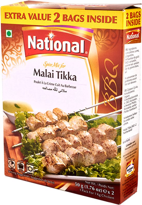 National Spice Mix Malai Tikka (100g) | bol