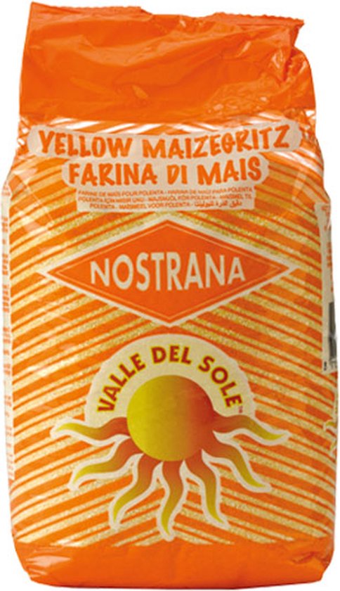 Valle Del Sole Nostrana Medium Yellow Maize Flour (1kg) | bol