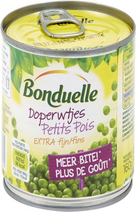 Bonduelle Extra fijne doperwten 12x225 ml blik | bol.com