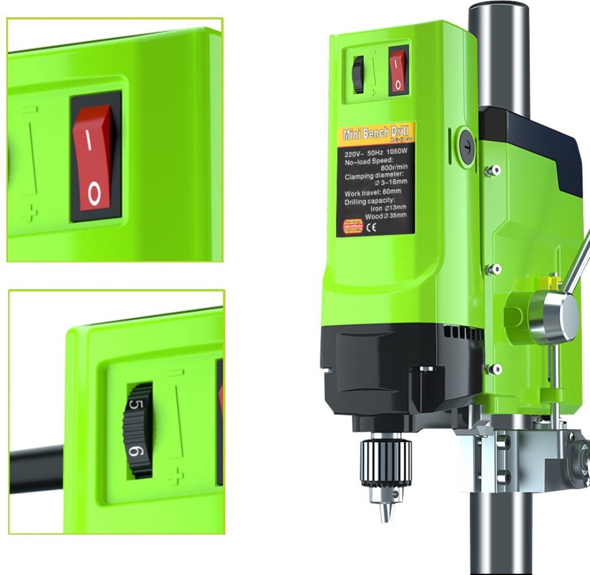 Bolture Kolomboormachine Tafelmodel - Kolomboor Houder - Boorstandaard ...