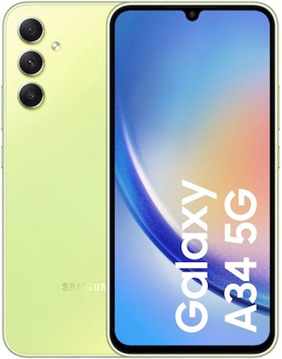 Samsung Galaxy A34 5G - 8/128G - Awesome Lime | bol