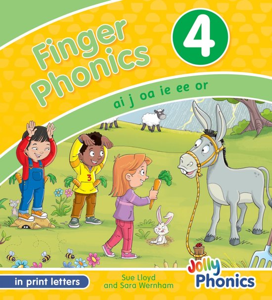 Finger Phonics Book 4, Sara Wernham | 9781844146628 | Boeken | bol.com