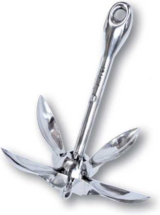 Lalizas Folding anchor,galvanized 3.2 KG | bol