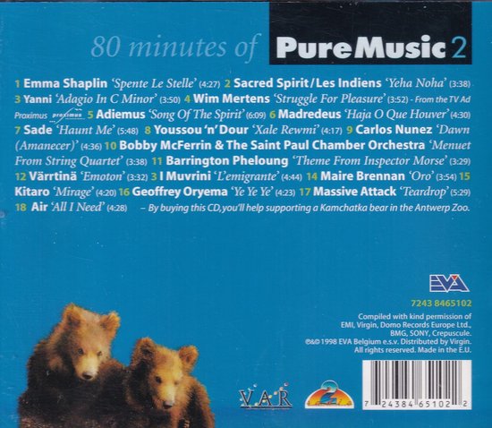Pure Music, Vol. 2, various artists | CD (album) | Muziek | bol