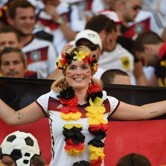 Bloemenketting slinger met Duitse vlag - zwart rood geel - Europees ...