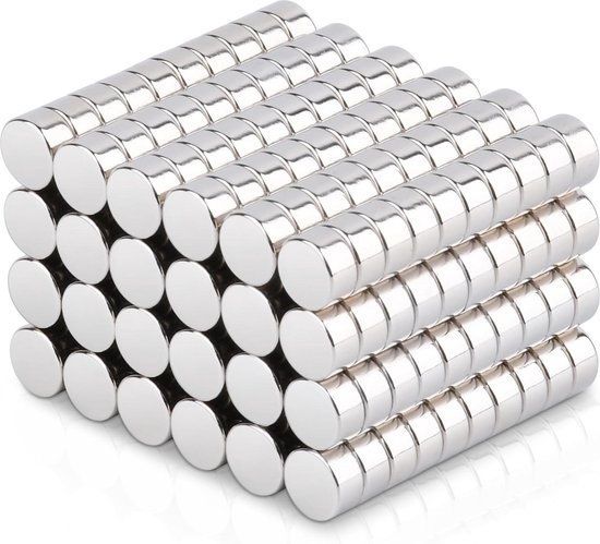 280 stuks 6 x 3 mm neodymium magneten - sterke kleine ronde mini ...