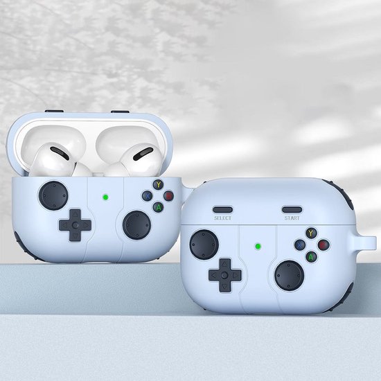 Enluxe Witte Retro Console Siliconen Gaming case geschikt voor AirPods ...