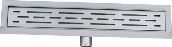 Nurion douchegoot met flens - 80 cm - RVS - High Quality | bol