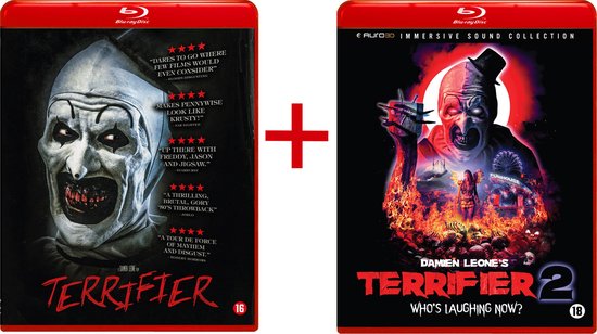 Terrifier 1 2 Blu Ray Bol