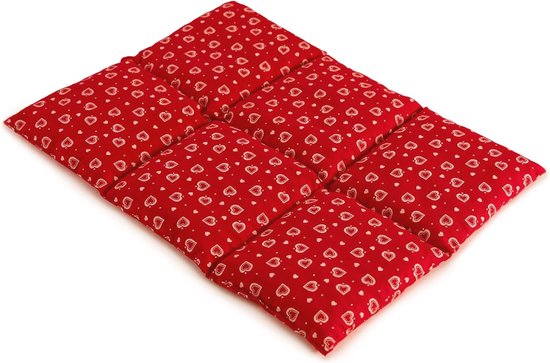 Kersenpitkussen 40x30cm - 6-kamer Warmtekussen voor Rug, Buik en Voeten ...