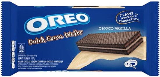 Oreo Wafer Choco Vanille (Pack unique de 117g) | bol