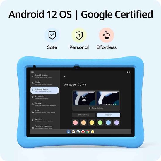 Kindertablet 10 inch - Kinder Tablet vanaf 3 jaar | Android Tablet voor ...