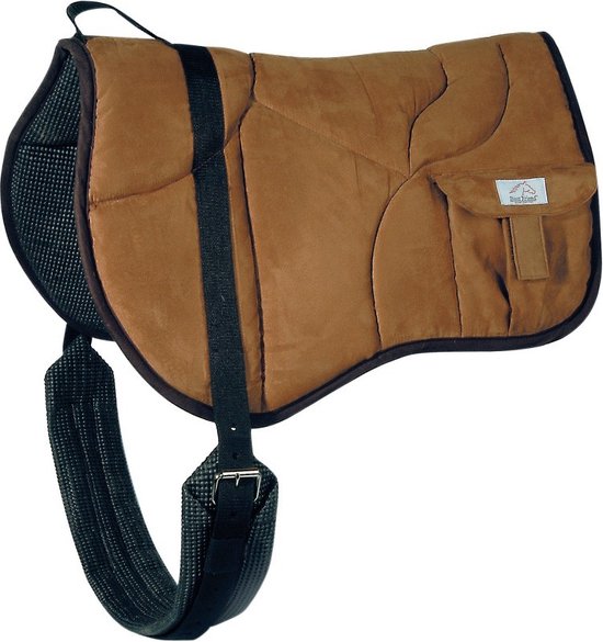 Best Friend Western barebackpad bruin bidon | bol