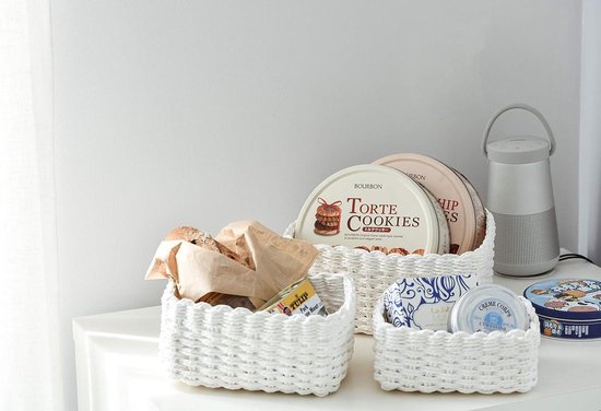 Opbergmand van biologisch handwerk van papier - Milieuvriendelijke ...