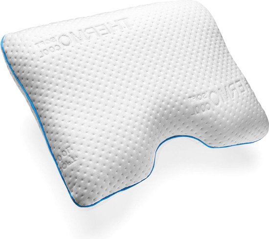 Orthopedisch zijslaapkussen van traagschuim - ergonomisch neksteunkussen -... | bol