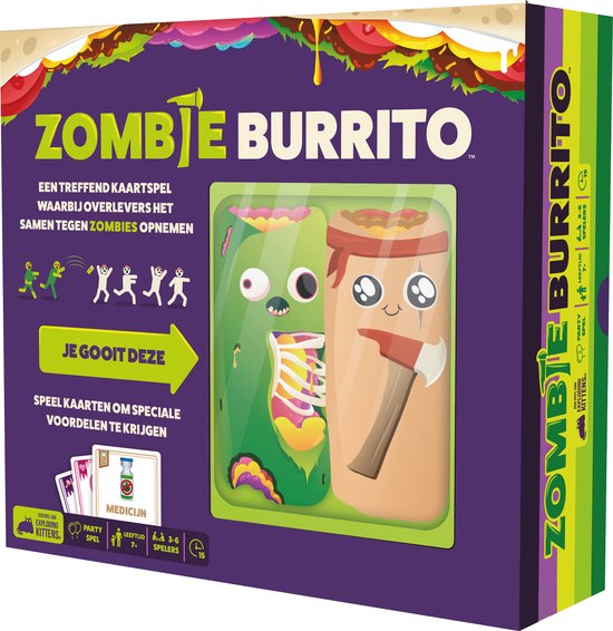 Zombie Burrito - Kaartspel | Games | bol