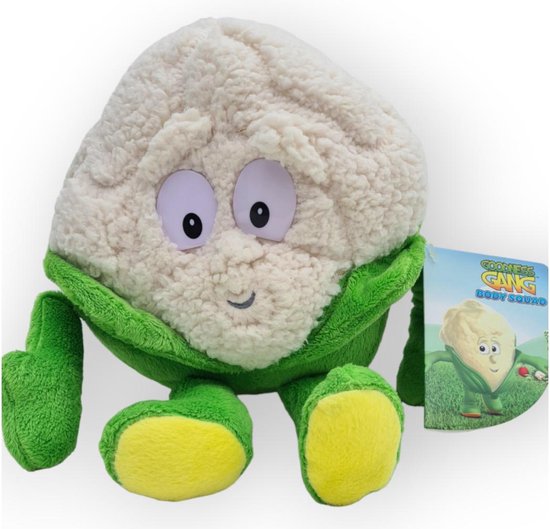 Pluche Bloemkool Knuffel - Zachte Knuffel Bloemkool - 25cm | bol | bol