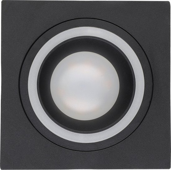 EGLO 900451, 1 gloeilamp(en), LED, GU10, IP20, Zwart, Wit | bol