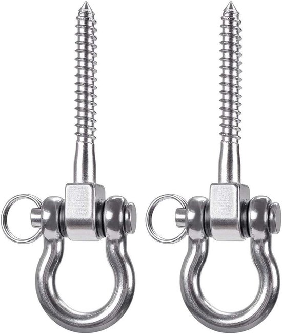 Permanente Antirust 304 RVS Schroefbeugel - Heavy Duty - 180° Swing ...