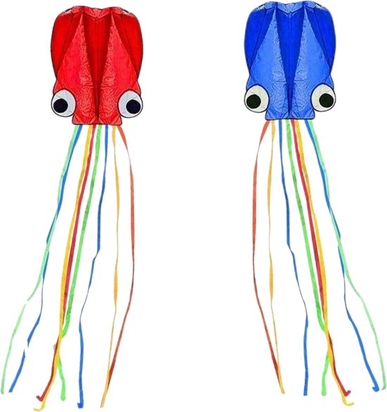 Bovista Vlieger Voor Strand - Kite Vliegers - Kindervlieger - Octopus ...