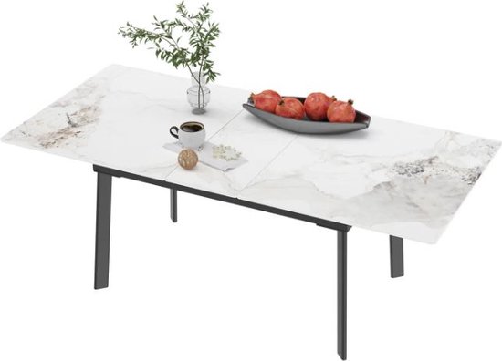 OptiGoodz® - Gesinterde Stenen Eettafel - 6-8 personen - [Glossy Jade ...