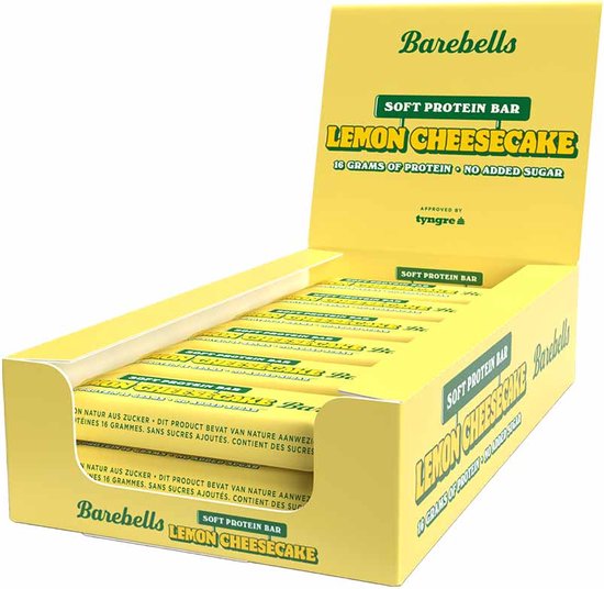 Barebell Soft Protein Bars 12repen Lemon Cheesecake | bol