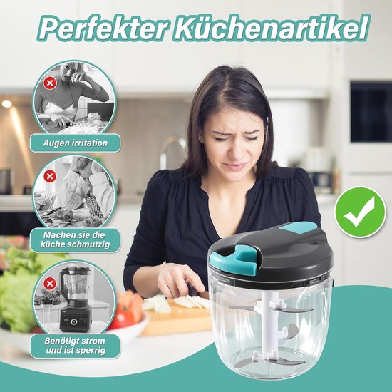 Handmatige Uiensnijder en Groentesnijder - Multifunctionele Food ...
