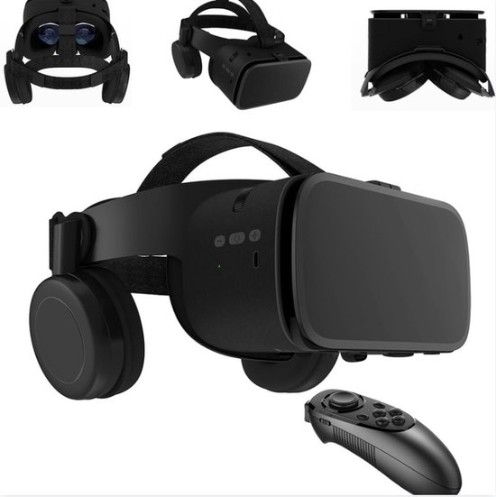 VR Bril - 3D Virtual Reality - VR Set - VR Glasses - Draadloos - Voor ...