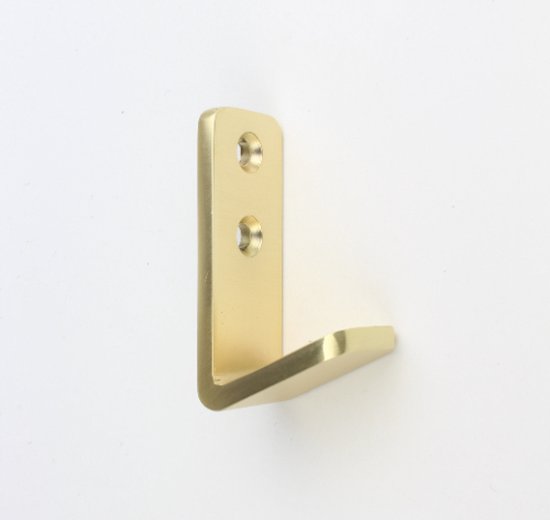 Wandhaak Luuk - goud | Jashaak | Wandhaak | kapstok haken | Kapstokhaak ...