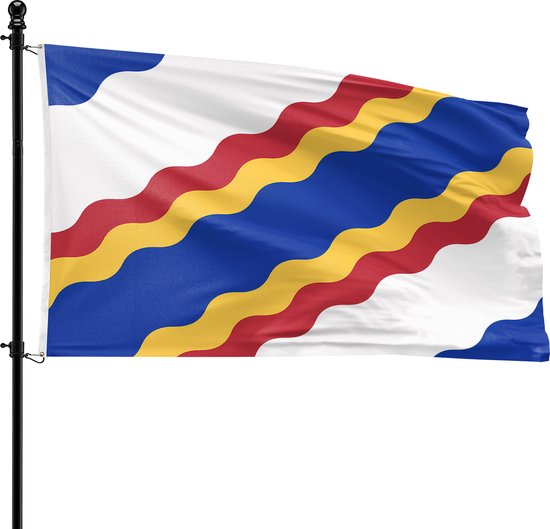 VlagDirect - Ten Boer vlag - Gemeente Ten Boer vlag - 90 x 150 cm. | bol