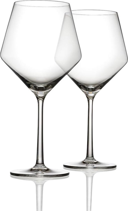 Red Wine Glasses - Large Burgundy Wine Glasses - Set of 2 - 700 ml by ...