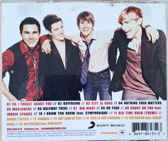 BTR, Big Time Rush | CD (album) | Muziek | bol