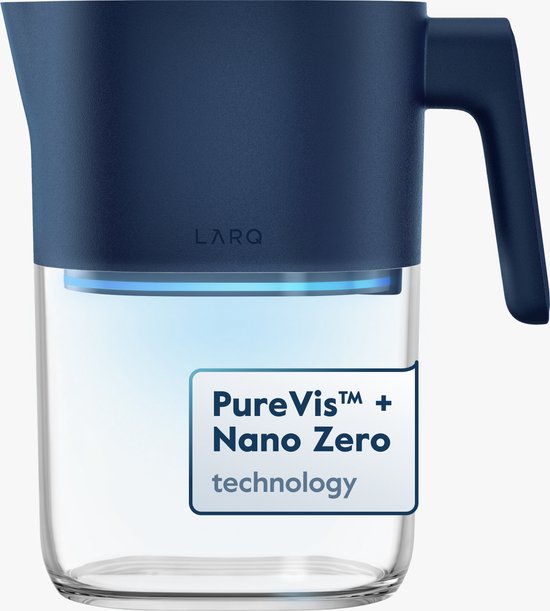 LARQ Pitcher PureVis Monaco blauw 1.9L | bol