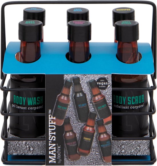 Man'Stuff GSV - 6 -Pack BodyCare Set - verzorgings set voor mannen | bol