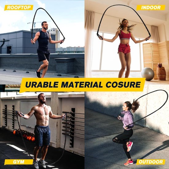 Springtouw - Touwtje springen Zware springtouwen 13 kg gewogen voor ...