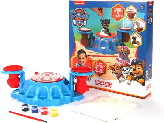 Paw Patrol Gips Figuren Maken Set | bol