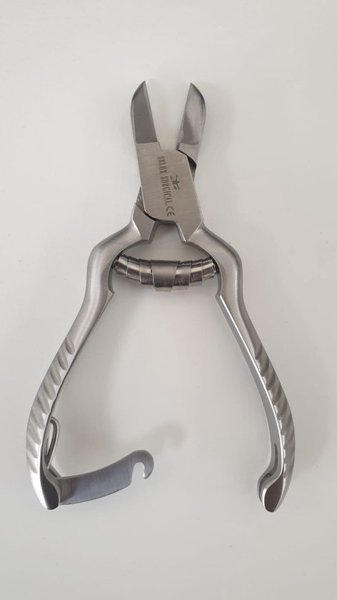 Belux Surgical Instruments / Nageltang met rolveer - Gebogen - 11.5 cm ...