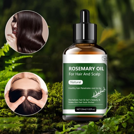 Bovista Hair Growth - Rozemarijn Olie - Rosemary Oil - Voor In Het Haar ...