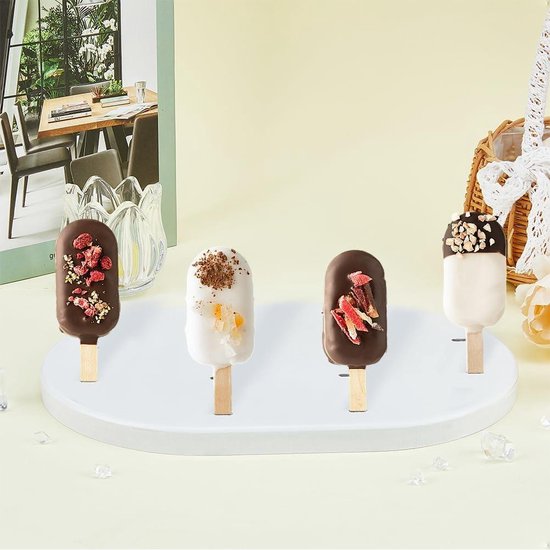 Houten Cakesicle Stand Display - 2 Stuks - 12 Gaten Cake Pop Display ...