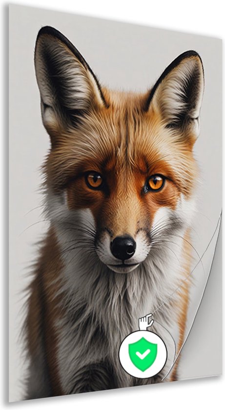 Vos poster - Dier posters - Poster Bont - Muurdecoratie landelijk ...