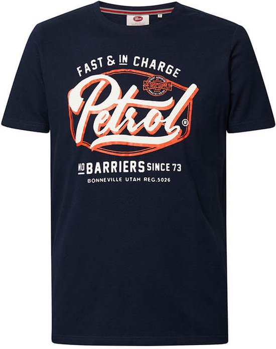 Petrol Industries - Heren 3-pack T-shirts met Logo Artwork - - Maat S | bol