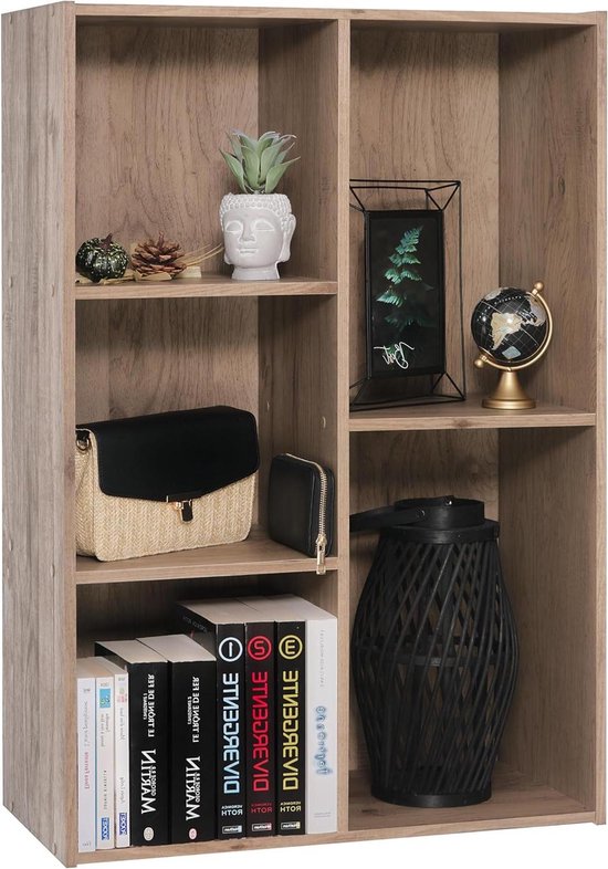 Modulair Design Houten plank kubuskast boekenkast open kast kantoor ...