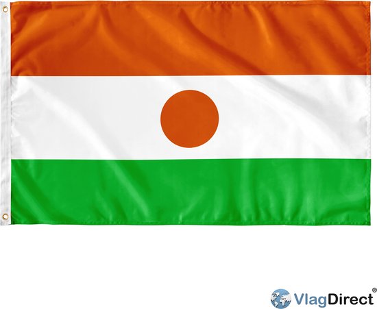 VlagDirect - Nigerese vlag - Niger vlag - 90 x 150 cm | bol